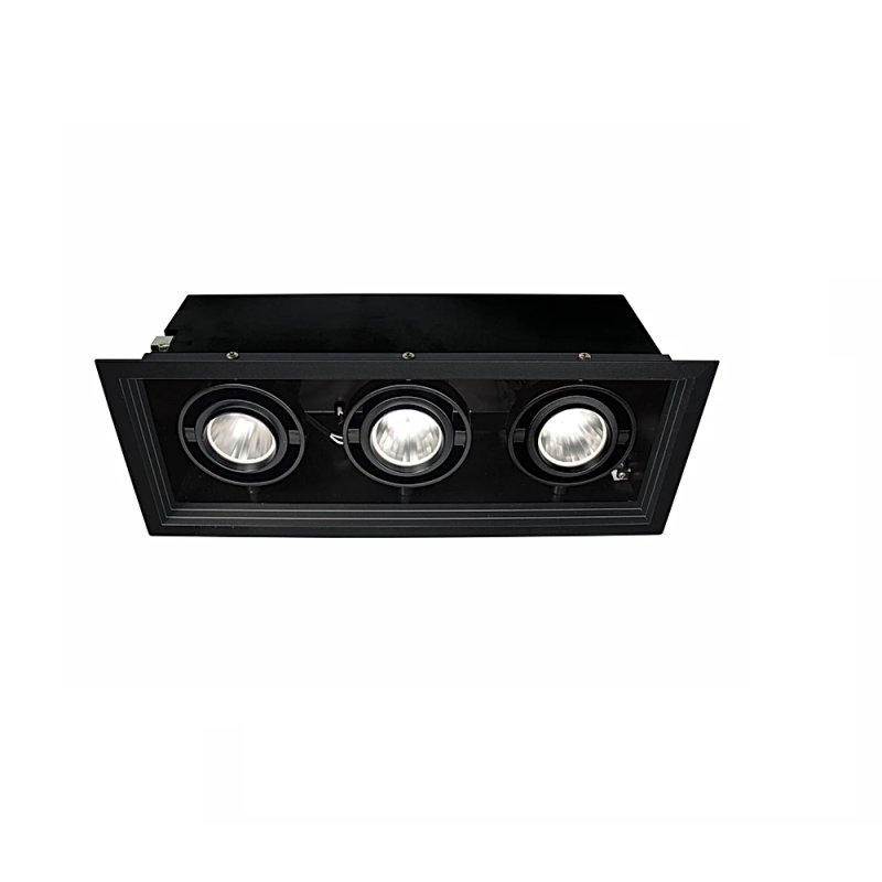 Luminario downlight LED POINTS MINI III 25° 24.5W luz cálida 3000K Negro L5907-YIL Magg